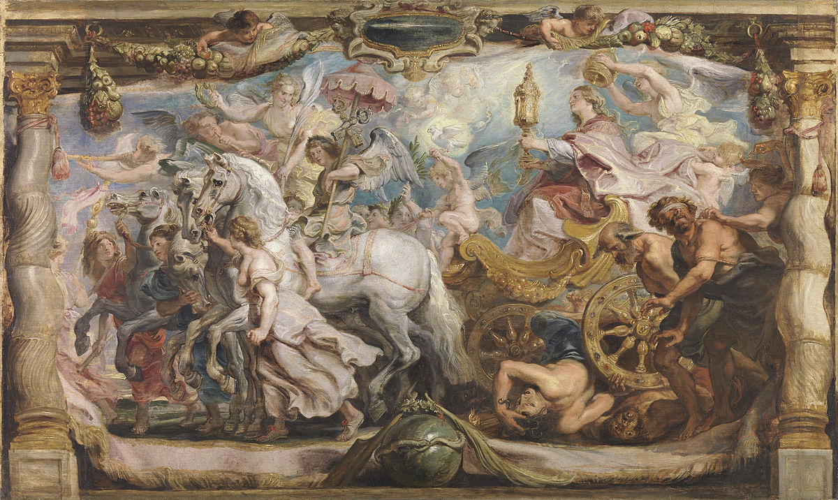 Originality in Mass of St. Gregory and The Triumph of the Church ...